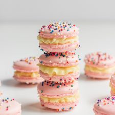 Raspberry Lemon Macarons - Good Things Baking Co