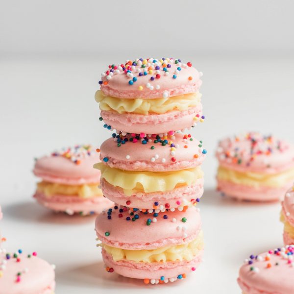 Raspberry Lemon Macarons - Good Things Baking Co