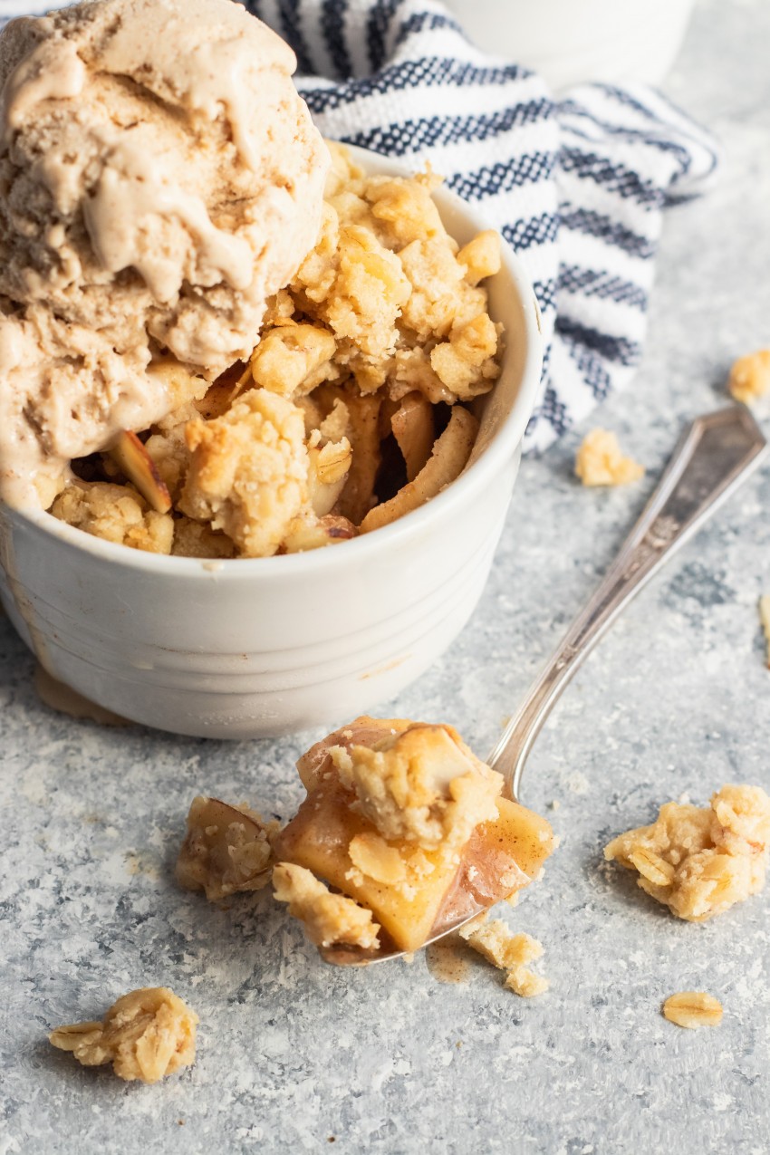 Shortbread Apple Crumble - Good Things Baking Co