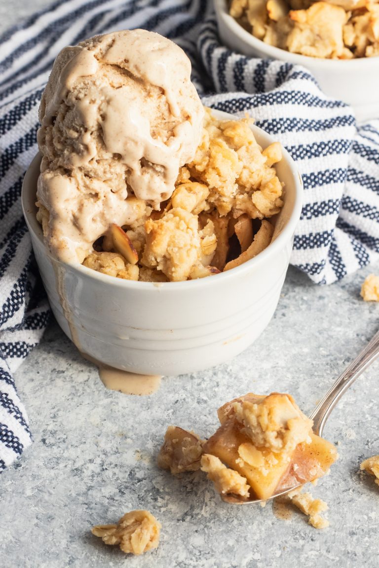 Shortbread Apple Crumble - Good Things Baking Co