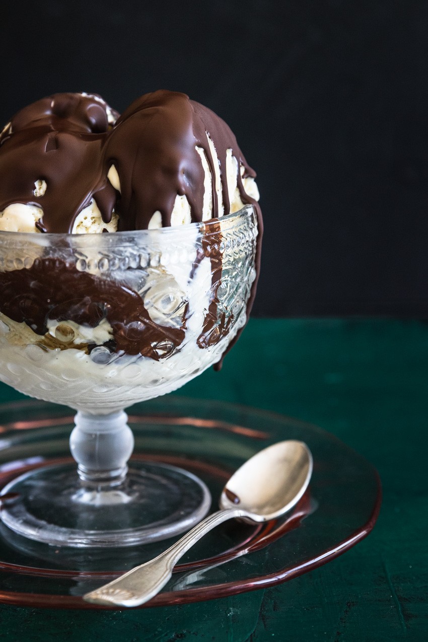 Homemade Chocolate Magic Shell - Good Things Baking Co