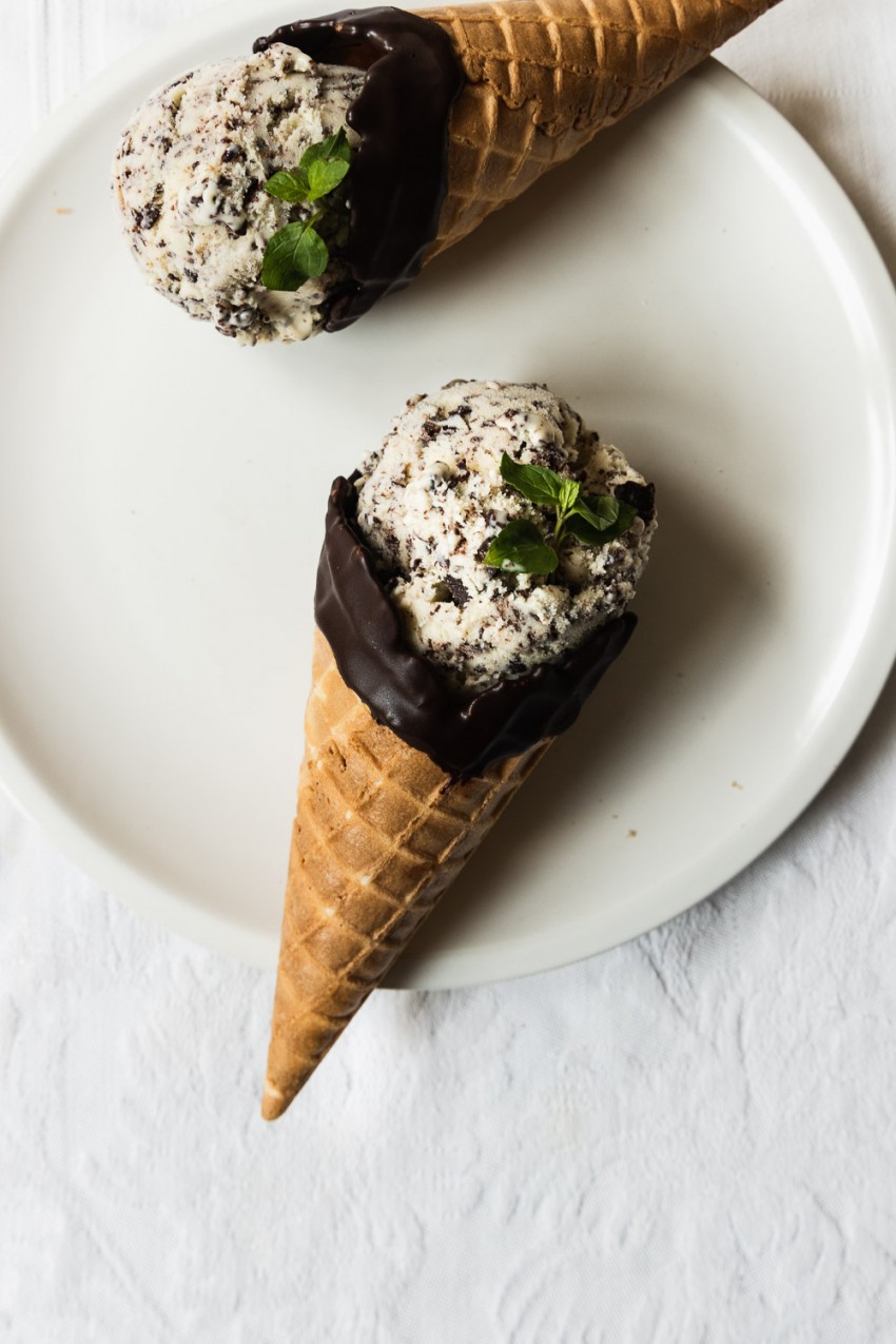 Fresh Mint Ice Cream - Good Things Baking Co