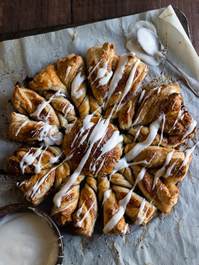 Puff Pastry Star with Cinnamon Sugar - Good Things Baking Co
