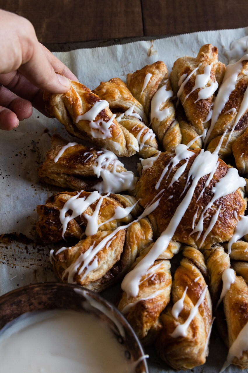 Puff Pastry Star with Cinnamon Sugar - Good Things Baking Co