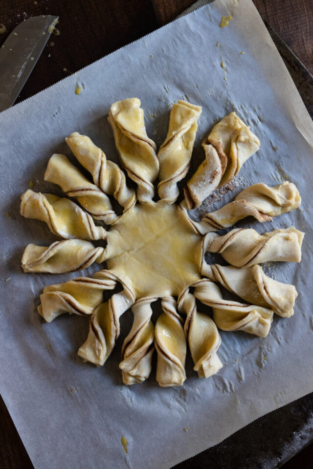 Puff Pastry Star with Cinnamon Sugar - Good Things Baking Co