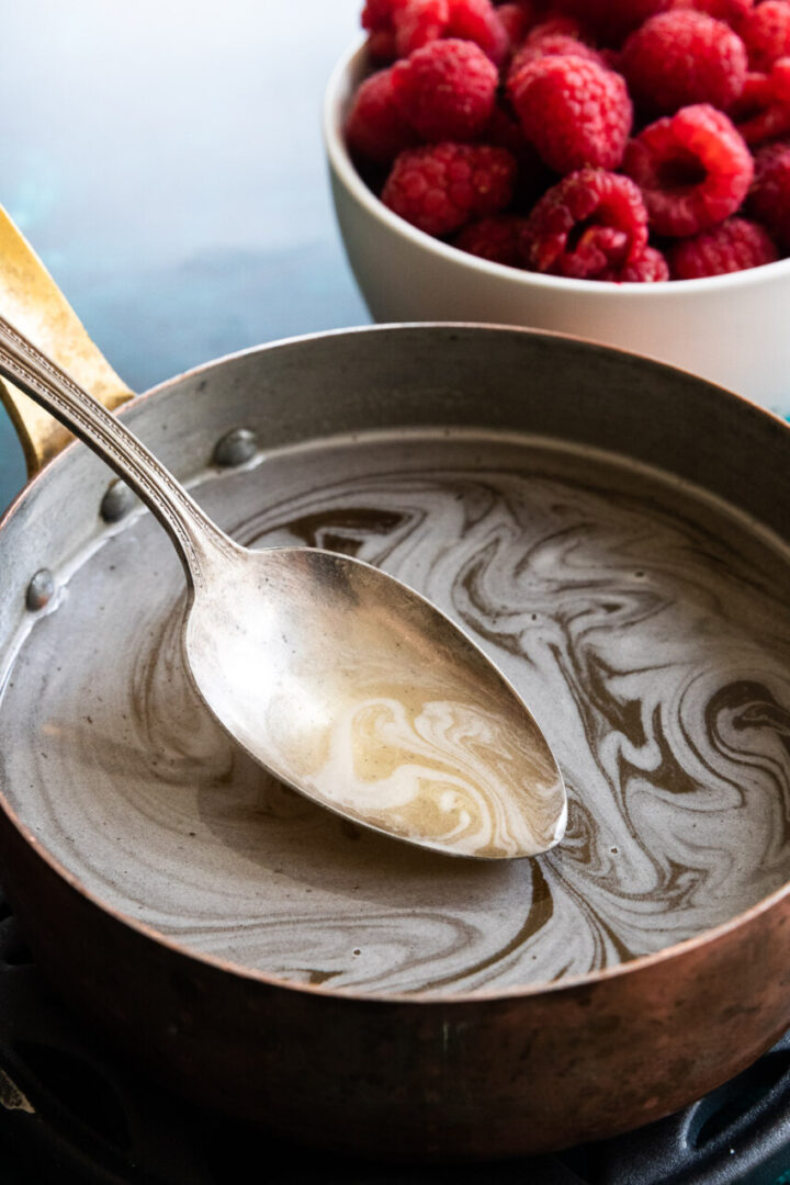 Raspberry Simple Syrup - Good Things Baking Co
