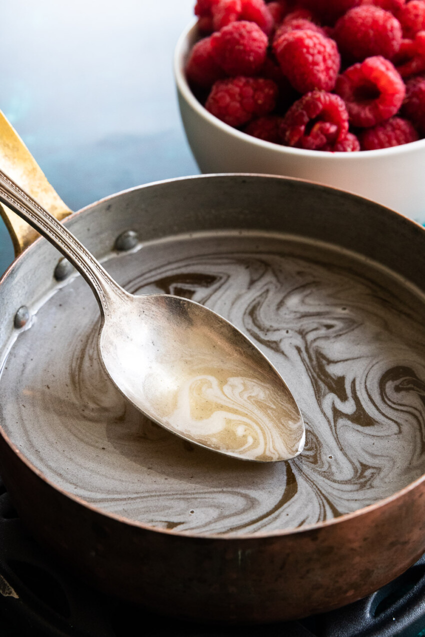 Raspberry Simple Syrup - Good Things Baking Co