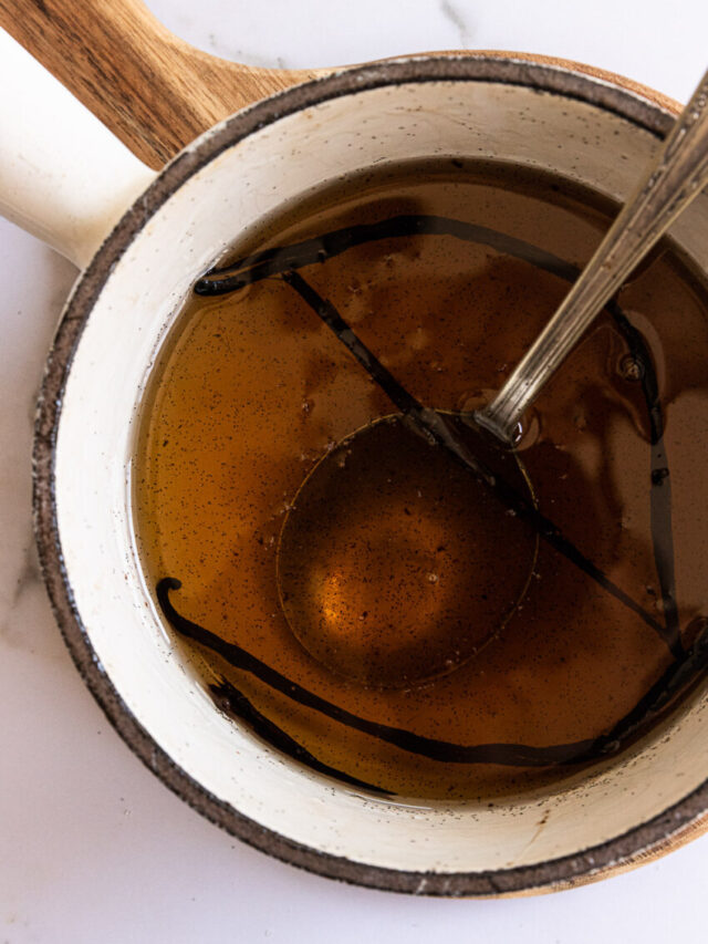 Passion Fruit Syrup {Lilikoi Syrup} - Good Things Baking Co