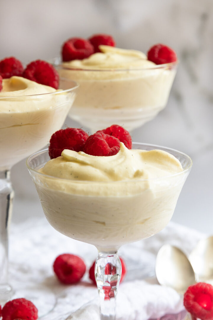 Classic French Vanilla Mousse - Good Things Baking Co