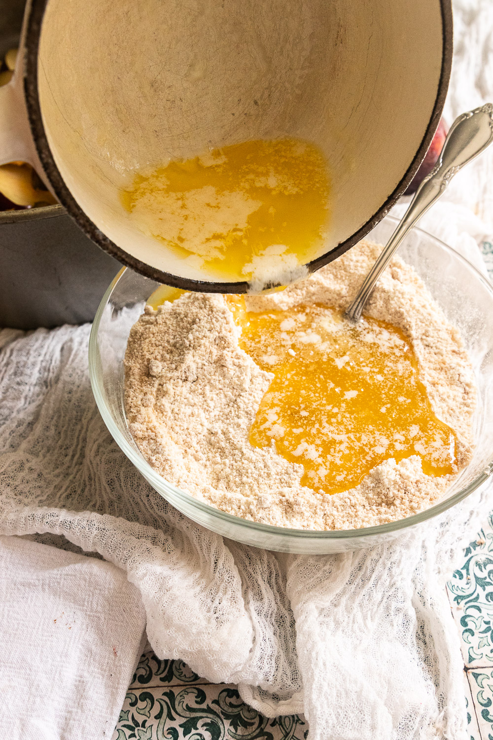 Plum Crumble Cake - Good Things Baking Co